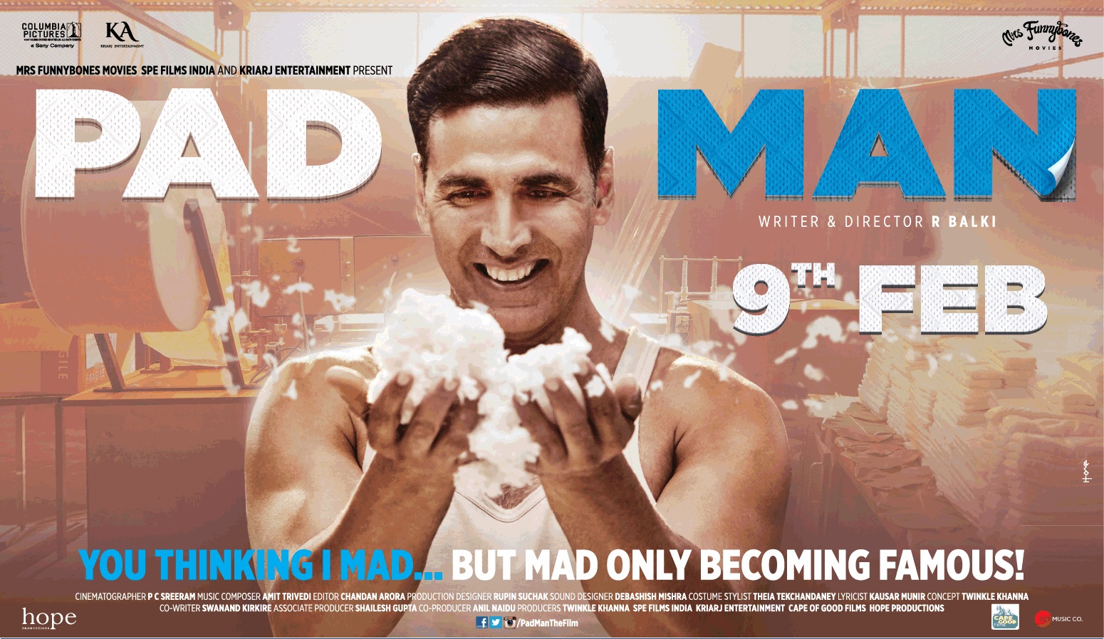 Movie Review: PAD MAN by FENIL SETA - Filmy Fenil